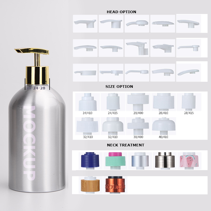 Premium Aluminum Bottle Packaging For Hand Lotion - DOLYPACK